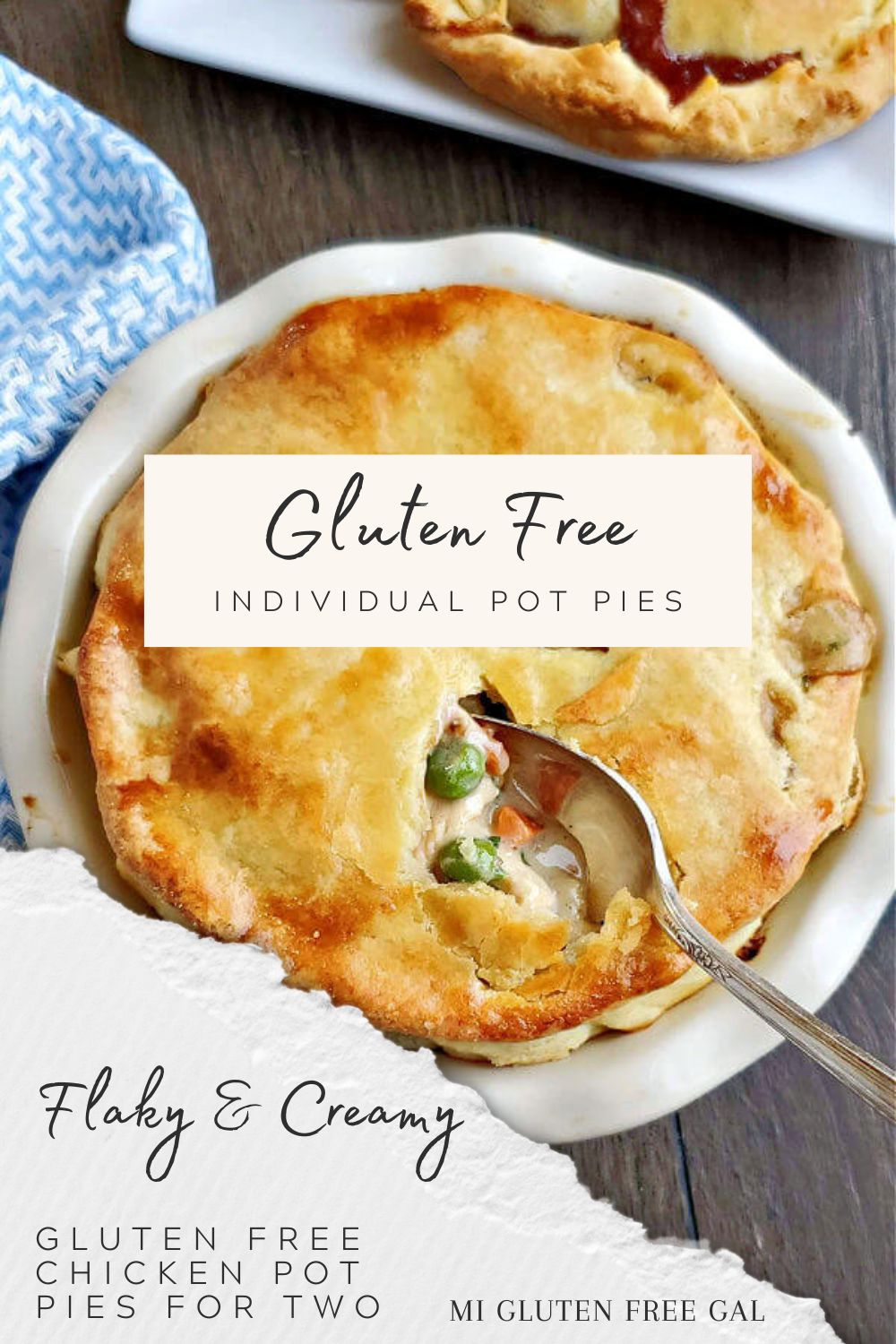 Individual Gluten Free Chicken Pot Pies - MI Gluten Free Gal