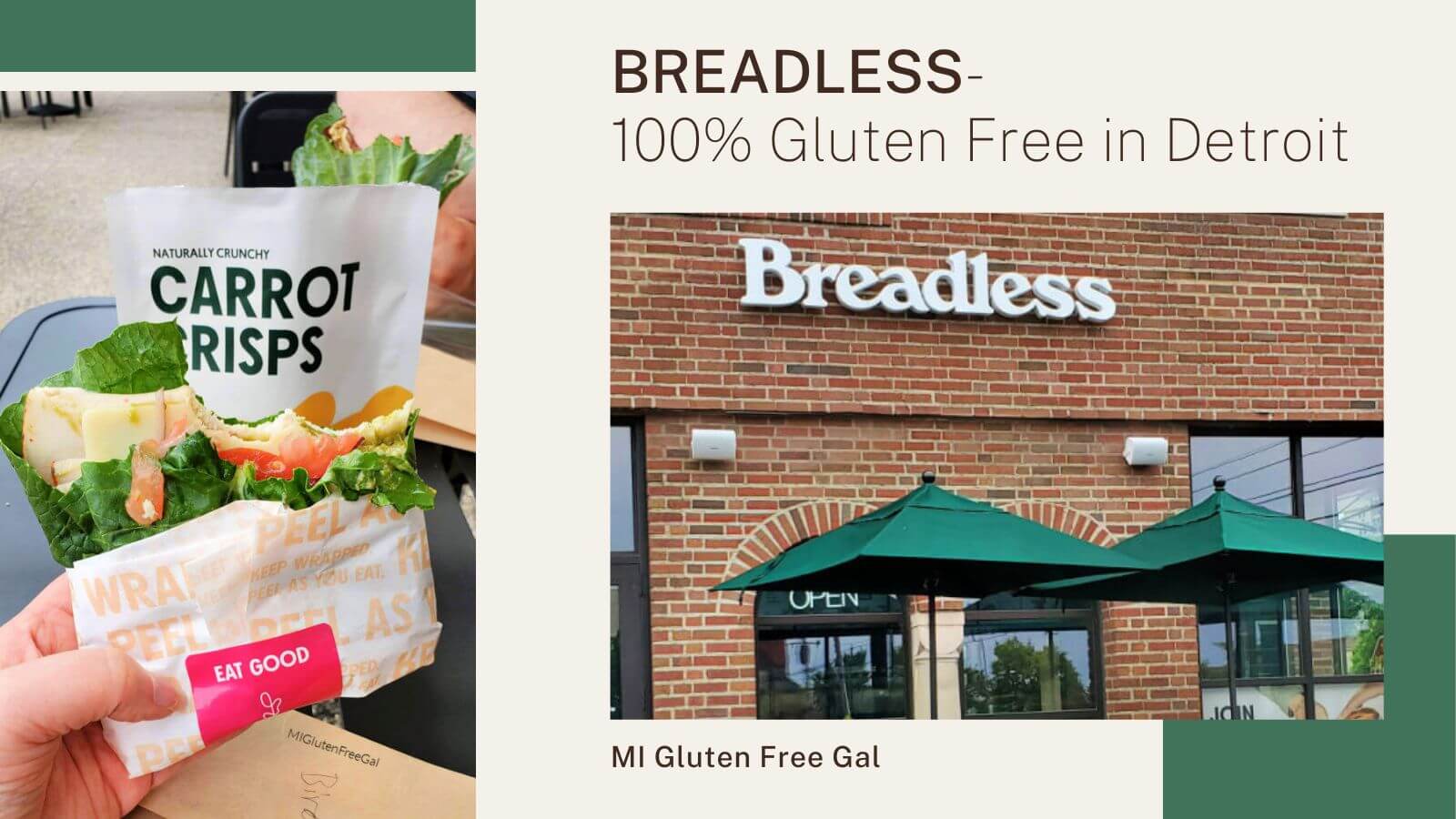 Breadless - Dedicated Gluten Free in Detroit - MI Gluten Free Gal