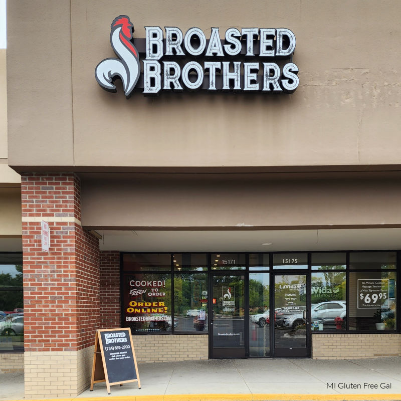 Broasted Brothers Gluten Free Chicken - MI Gluten Free Gal
