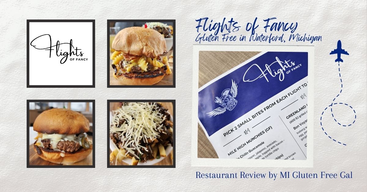 Flights of Fancy Restaurant Gluten Free Options - MI Gluten Free Gal
