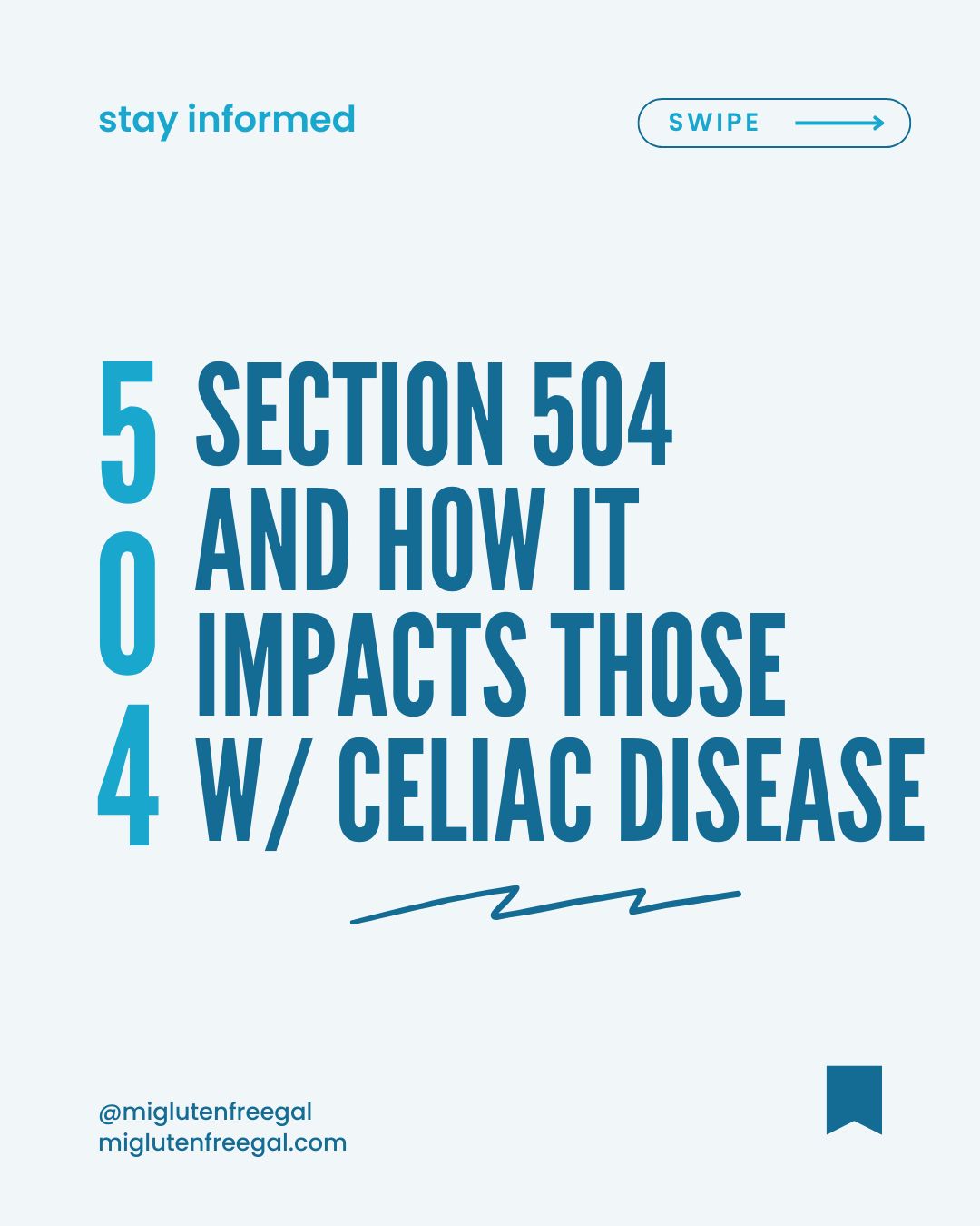 Section 504 - Celiac Disease Edition - MI Gluten Free Gal
