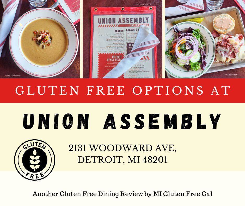 Union Assembly Gluten Free Options - MI Gluten Free Gal